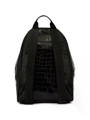 Roberto Cavalli Crocodile-effect Tiger Tooth Backpack