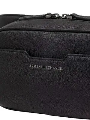 Armani Exchange Pebbled-effect Belt Bag