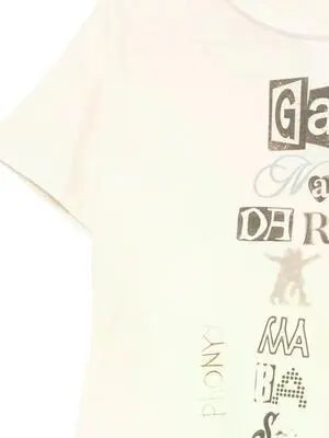 OPEN YY Graphic Print Cotton-blend T-shirt