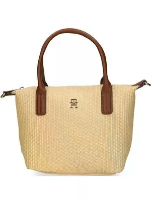 Tommy Hilfiger Woven Top-handle Tote Bag