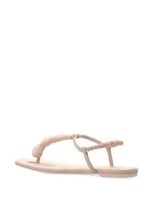 Kate Spade New York Lily Petal Embellished Leather Sandals
