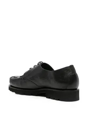 Hereu Woven-panel Derby Shoes