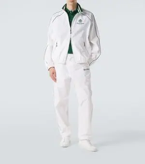 Polo Ralph Lauren Logo Cotton-blend Track Jacket - White