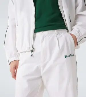 Polo Ralph Lauren Logo Cotton-blend Straight Pants