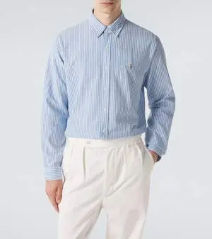 Polo Ralph Lauren Striped Cotton Shirt - Blue