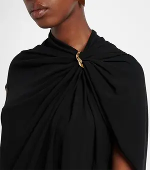 Sportmax Draped Crêpe Mini Dress
