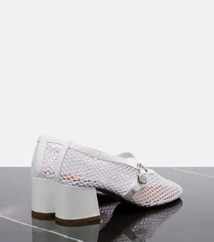 Alaïa Babies Mary Jane Pumps - White