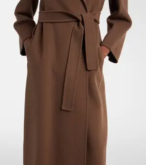 Max Mara Wool Wrap Coat