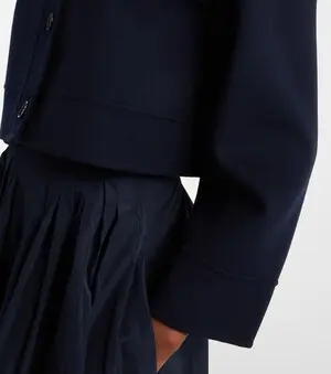 Max Mara Virgin Wool Jacket - Blue