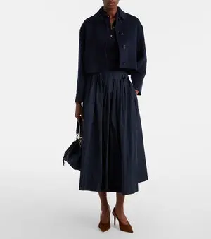 Max Mara Virgin Wool Jacket - Blue
