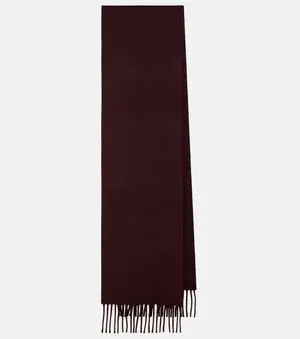 Max Mara Logo Wool Scarf