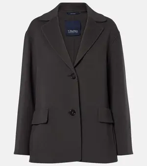 Max Mara Virgin Wool Jacket - Grey