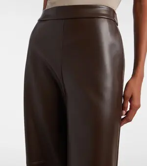 Max Mara Wide-leg Pants In Dark