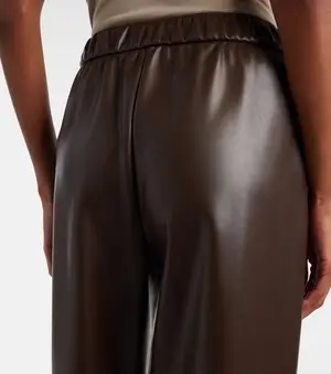 Max Mara Wide-leg Pants In Dark