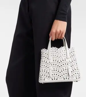 Alaïa Vienne Leather Top-handle Bag