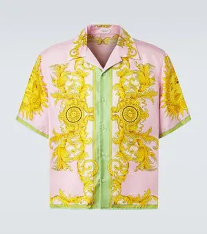 Versace Printed Silk Shirt - Multicoloured