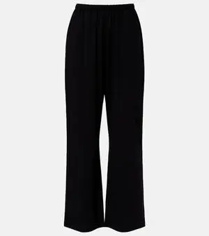 Wardrobe.NYC Cotton Pajama Pants - Black