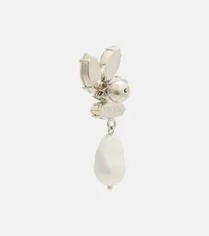 Erdem Embellished Faux Pearl Drop Earrings