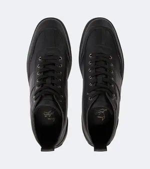 CHRISTIAN LOUBOUTIN Leather Retero High-top Sneakers