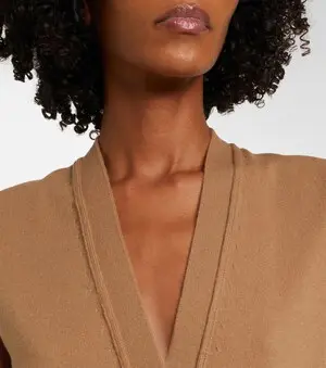 BLAZÉ MILANO Wool And Cashmere Vest