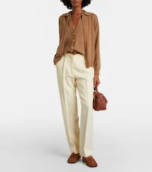 BLAZÉ MILANO Wool And Cashmere Vest