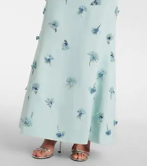Simkhai Briella Embellished Gown - Blue