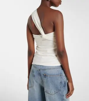 Simkhai Draped Jersey Top