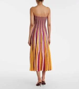 Simkhai Soleil Striped Midi Dress - Multicoloured