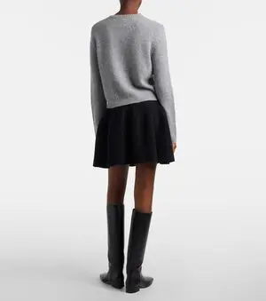 LISA YANG Cashmere Miniskirt - Black