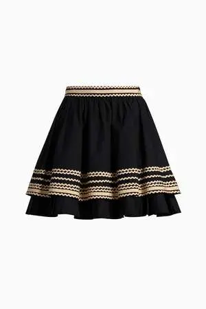 Ulla Johnson Adaleigh Mini Skirt - Noir