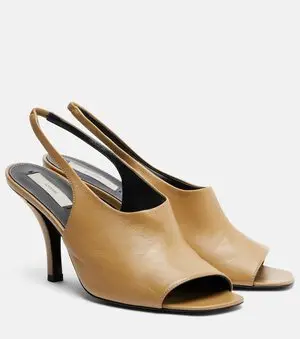 TOTEME Nappa Leather Slingback Sandals