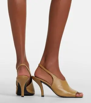 TOTEME Nappa Leather Slingback Sandals