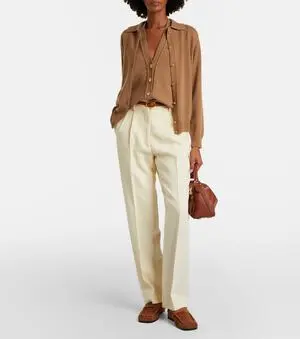 BLAZÉ MILANO Highland Wool And Cashmere Cardigan