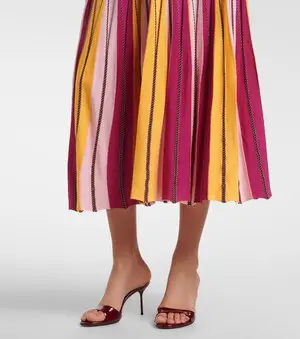 Simkhai Soleil Striped Midi Dress - Multicoloured