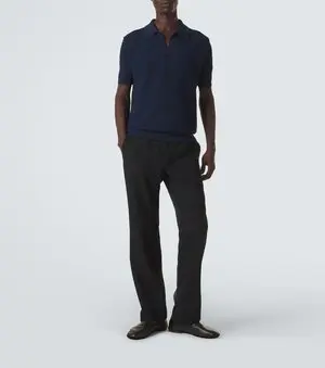 Etro Cotton Polo Sweater