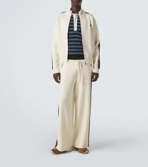WALES BONNER Tide Track Jacket - White