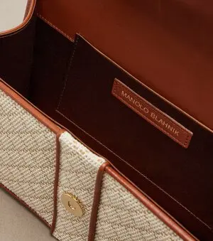 Manolo Blahnik Maycap Clutch