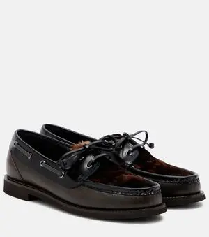 Brunello Cucinelli Gold Tone Flats For Women