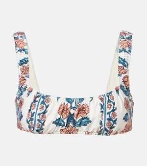 MONTCE Zoe Floral Bikini Top - Multicoloured
