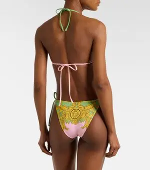 Versace Printed Bikini Bottoms