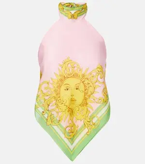Versace Frill Blouses