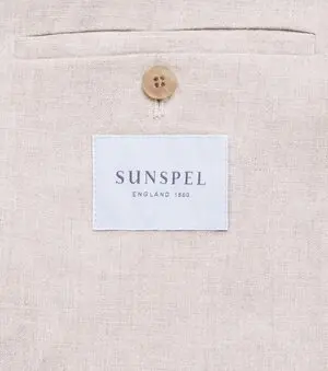 Sunspel Linen Blazer