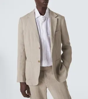 Sunspel Linen Blazer
