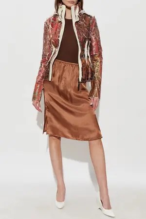 MAISON MARGIELA Vintage Effect Leather Jacket