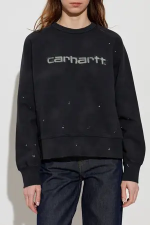 Carhartt Work In Progress Painter" Sweatshirt With Distressed Detailing