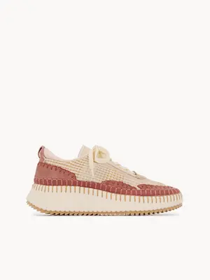 Chloé Nama Sneakers - Straw Beige