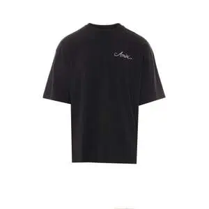 Amiri Ma Check Patch Skate T-shirt - Black