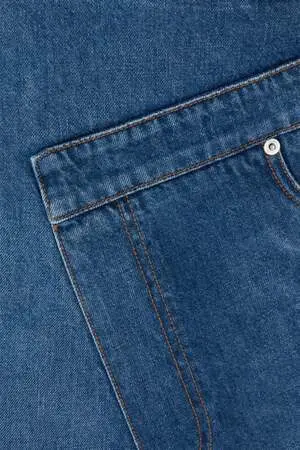 JW Anderson Asymmetrical Denim Skirt