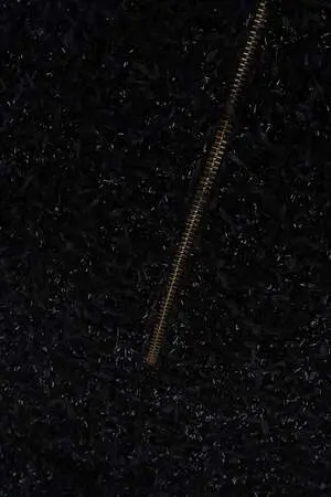 Balenciaga Textured Skirt With Zipper Detail