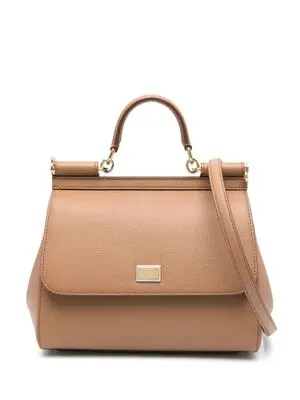 Dolce & Gabbana Large Sicily Handbag - Brown
